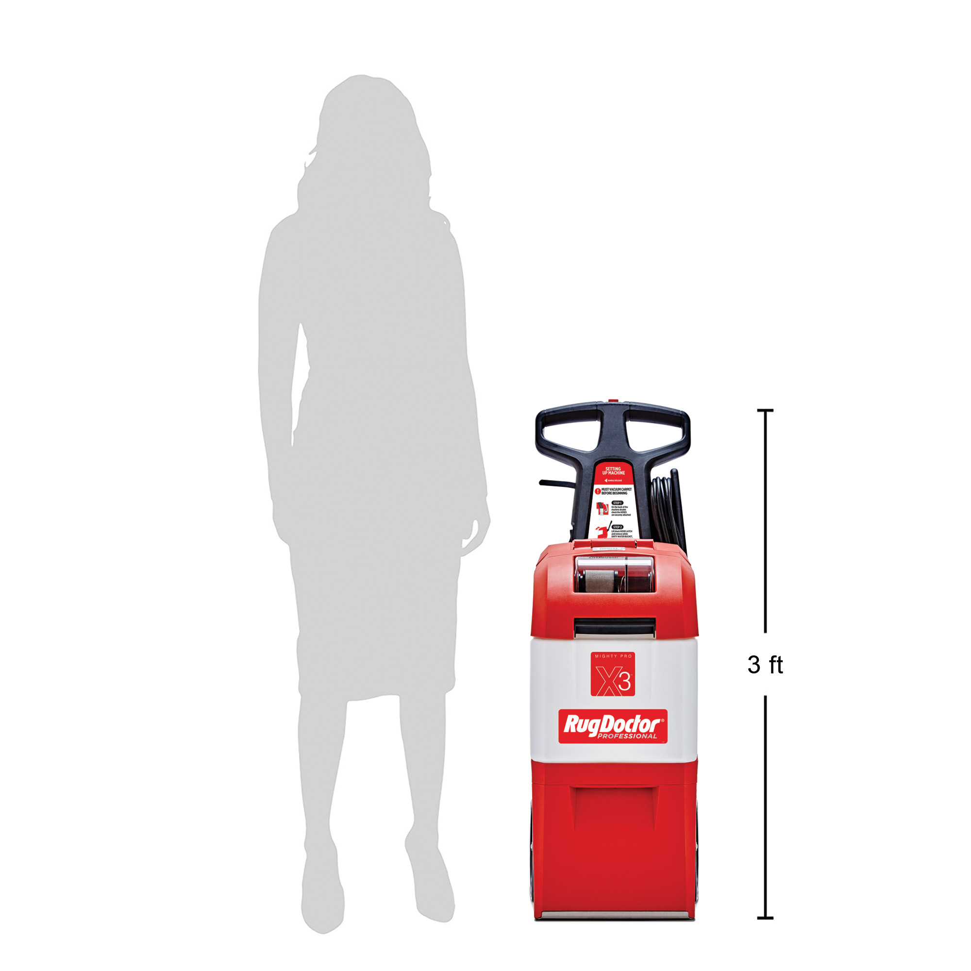 Mighty Pro X3 Carpet Cleaner Pet Pack | Rug Doctor by BISSELL